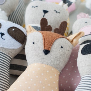 Animal Doll Sewing Pattern PDF Kid Craft Diy Animal Stuffed Handmade ...