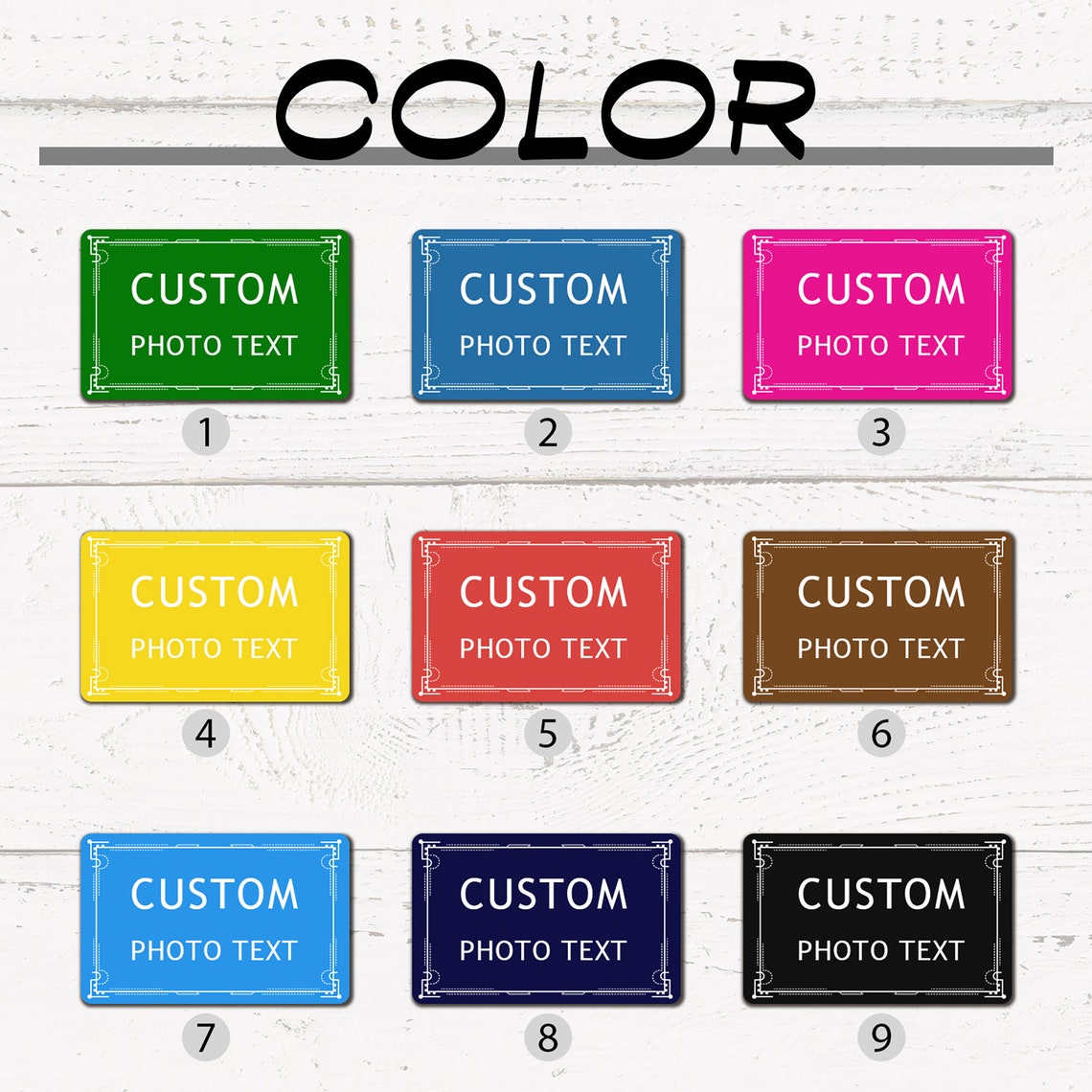 Custom Text Signs Metal Signs Warning Signs Street Signs Pet Signs Yard ...