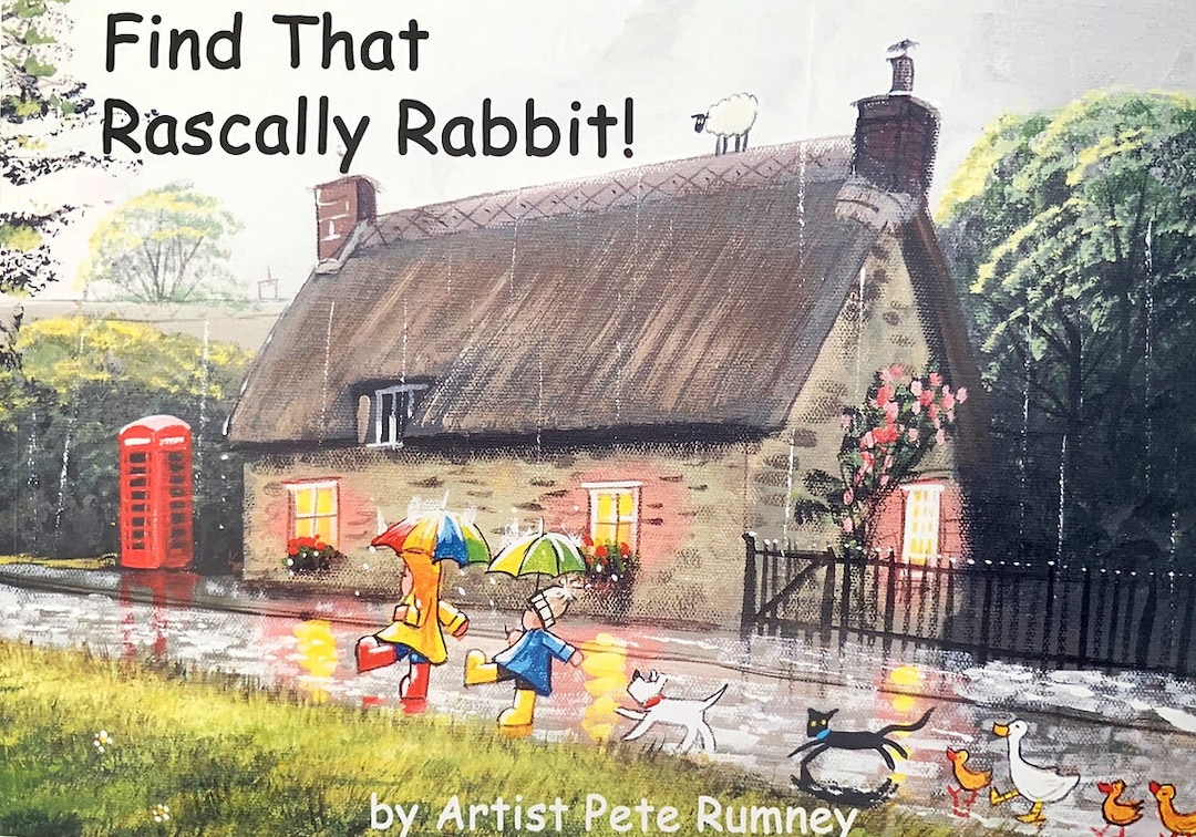 Find That Rascally Rabbit - Etsy UK