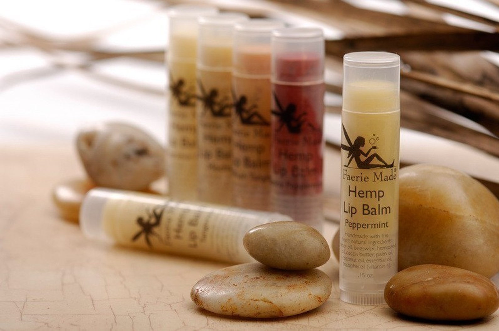 Natural Hemp Lip Balm 3 for 10.00 - Etsy