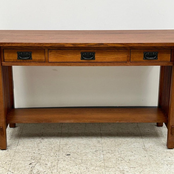 Mission Style Console Table - Etsy