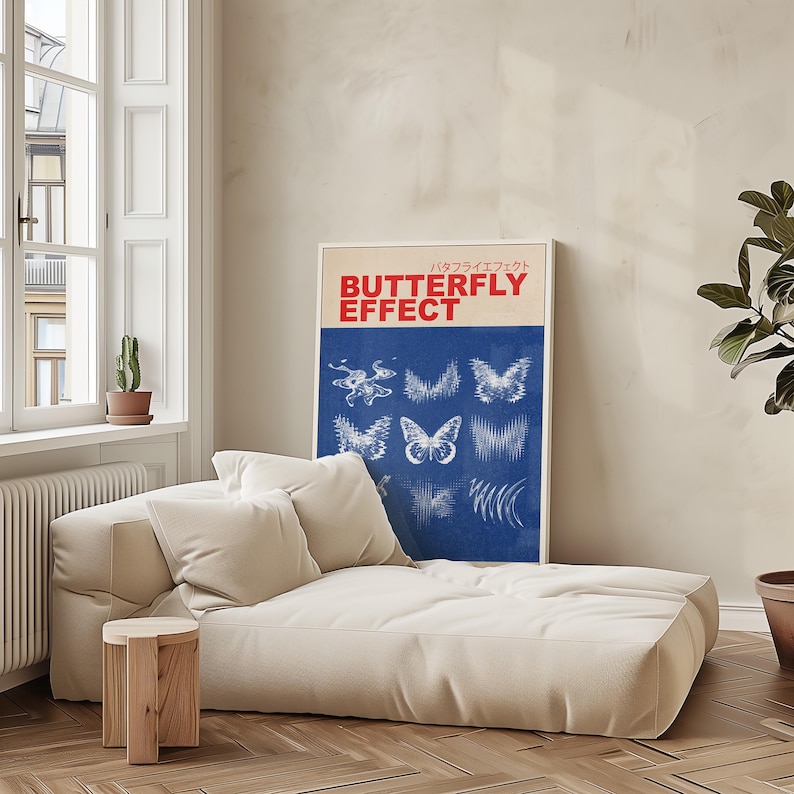 Butterfly Effect Poster / Japanese Poster / Exhibition Wall Poster ...