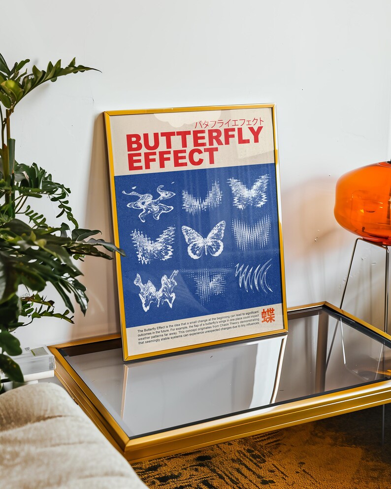 Butterfly Effect Poster / Japanese Poster / Exhibition Wall Poster ...