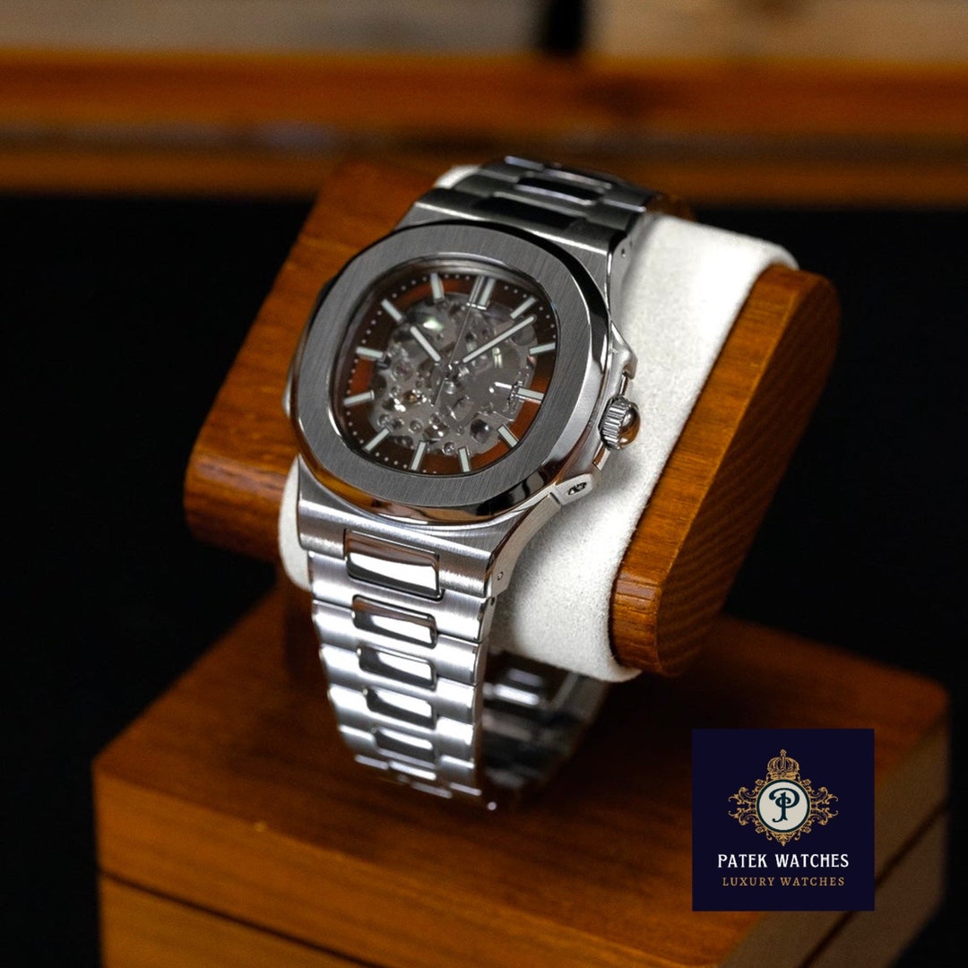 Mens Automatic Seiko Skeleton Mod Custom Watch, Dive-ready, Sapphire ...