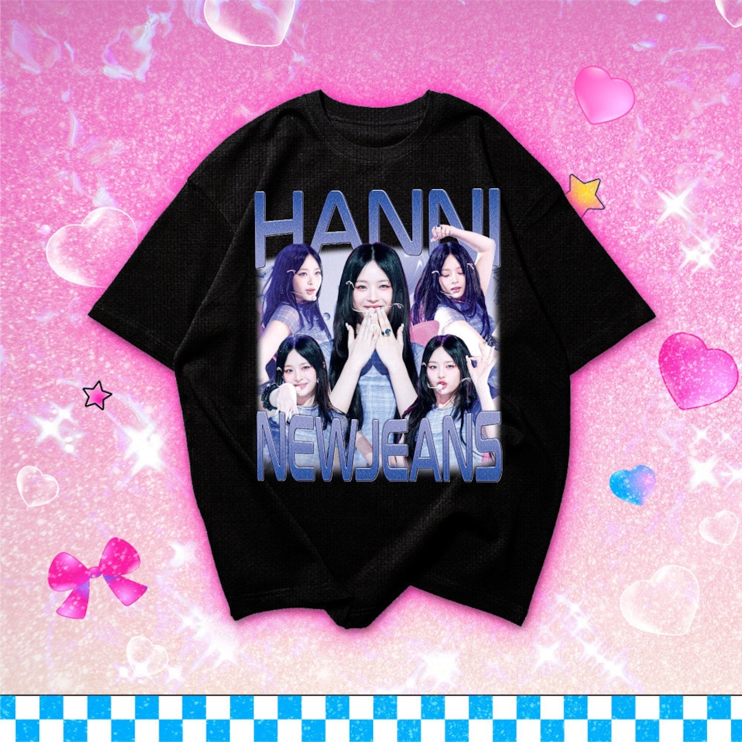 Newjeans Hanni ETA Kpop Graphic T-shirt, Hanni Newjeans Kpop Sweatshirt ...