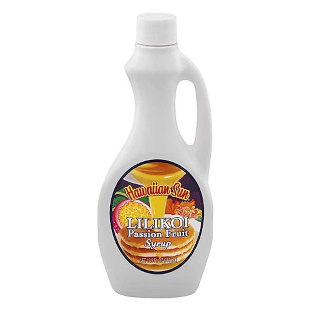 Lilikoi Passion Fruit Syrup/hawaiian Sun/12.5oz/hawaiian Favorite ...