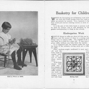 Ebook Basket Projects for Children PDF Digital Instructions Directions ...