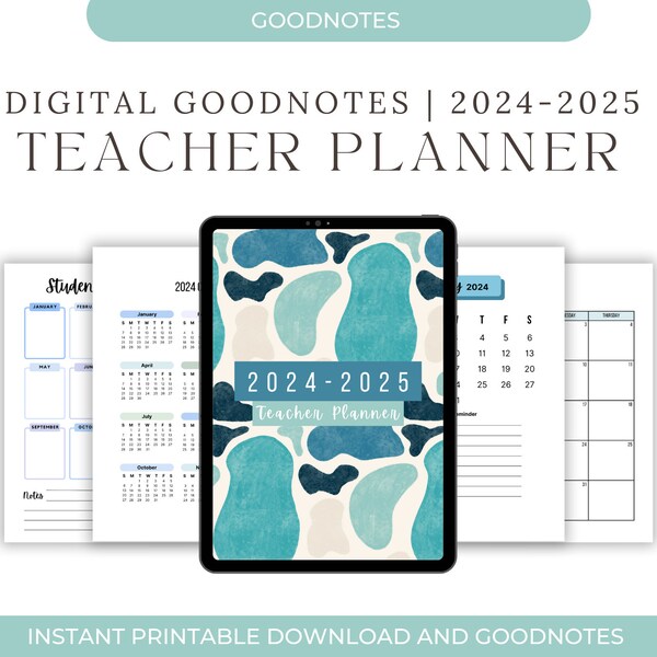 2024 2025 Teacher Planner - Etsy