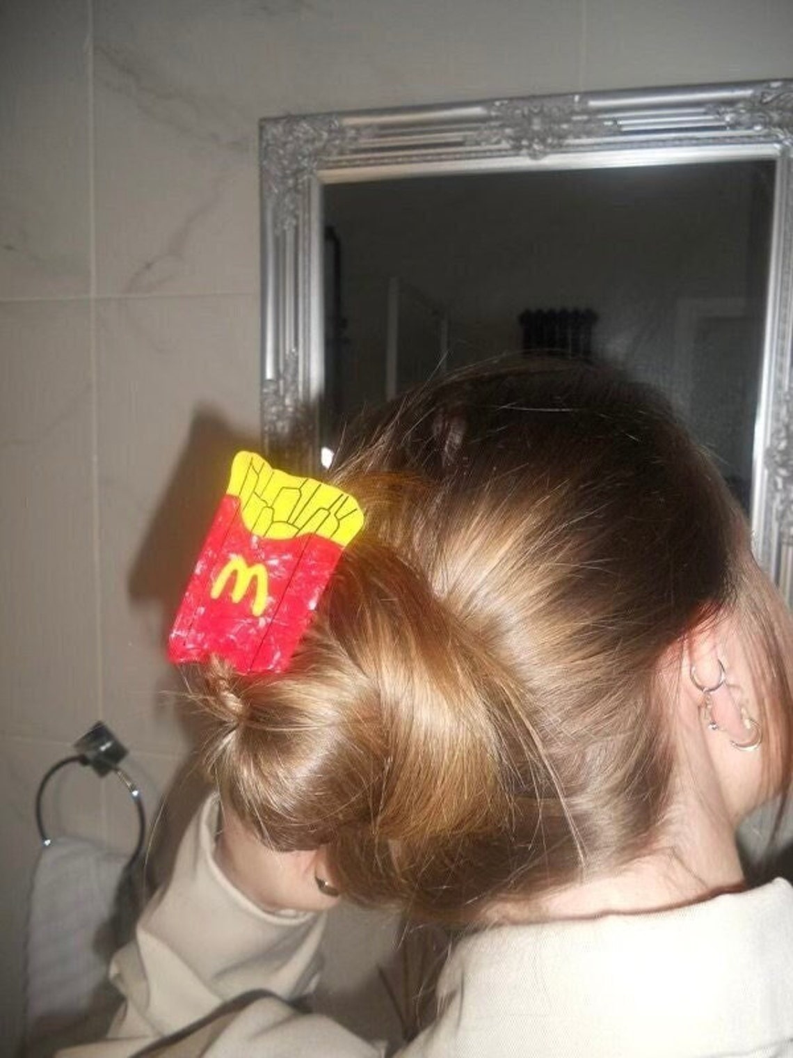 Unique Macdonald Fries/ Chips Claw Hair Clip, Fun Summer Food ...