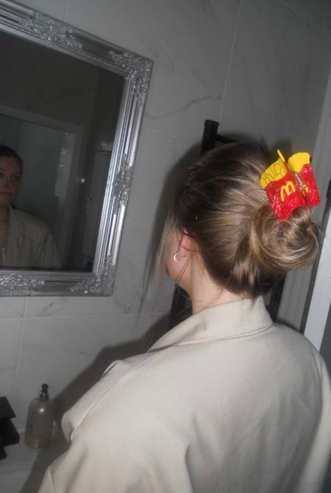 Unique Macdonald Fries/ Chips Claw Hair Clip, Fun Summer Food ...