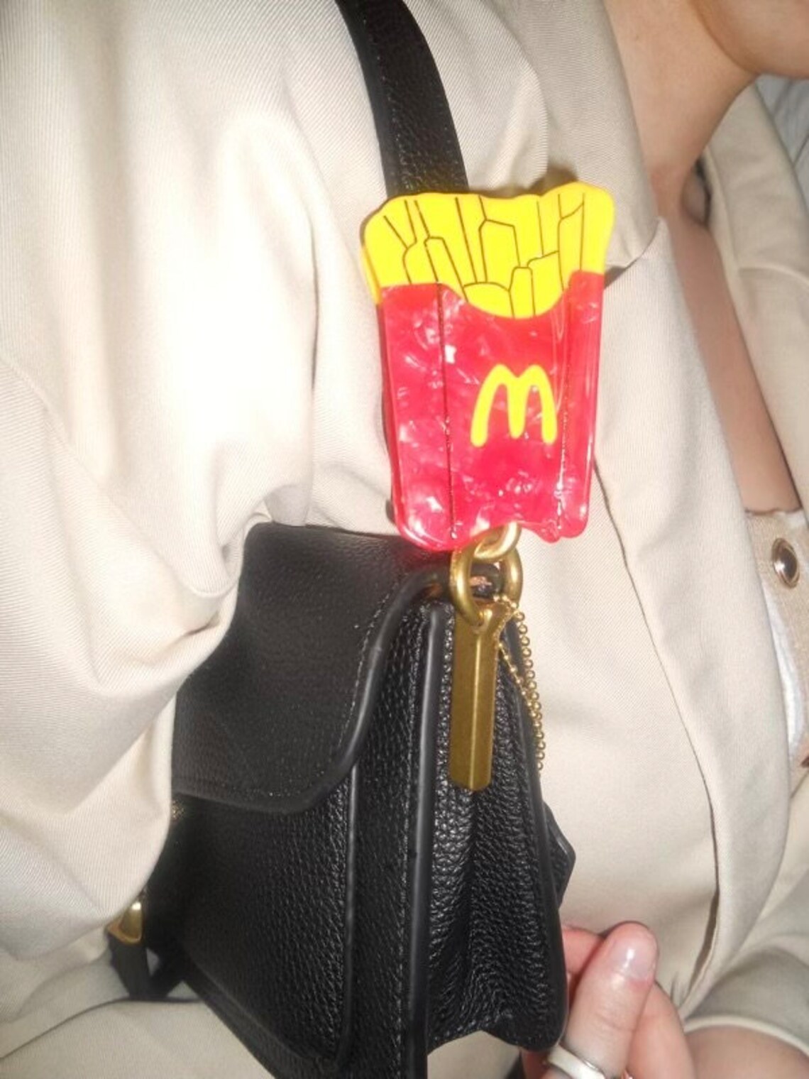 Unique Macdonald Fries/ Chips Claw Hair Clip, Fun Summer Food ...
