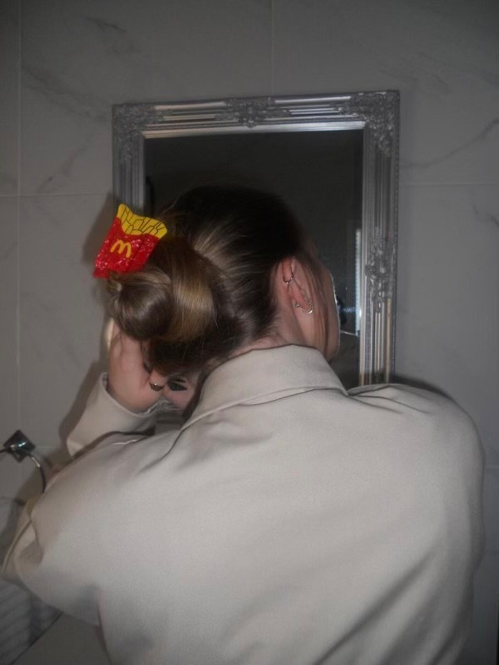 Unique Macdonald Fries/ Chips Claw Hair Clip, Fun Summer Food ...