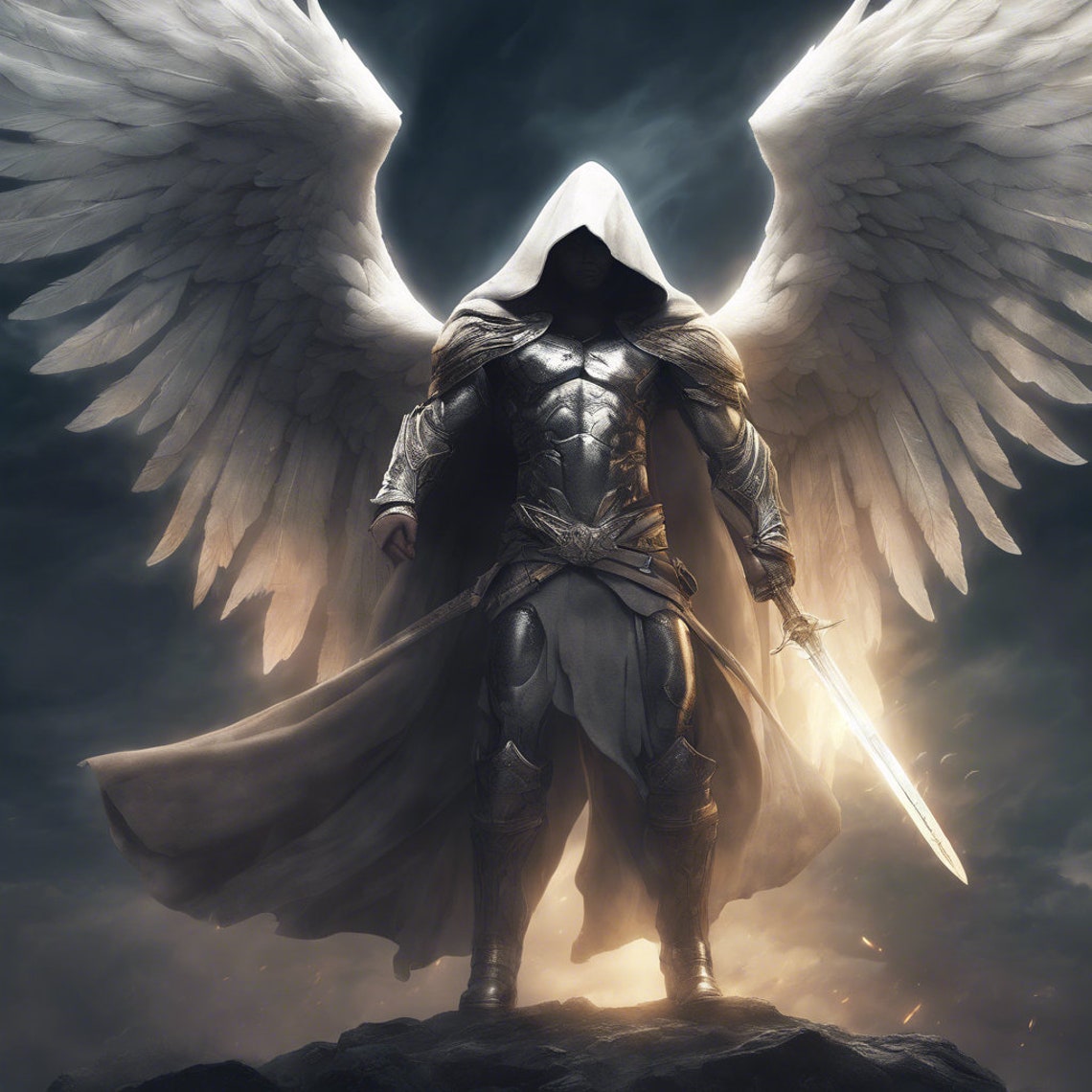 Angel, Art, Digital, Illustration, Printable - Etsy