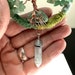 Unique Tree of Life Pendant Green Car Decor | Adventurine Natural Stone ...