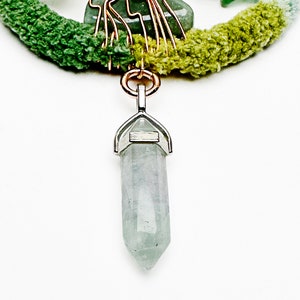 Unique Tree of Life Pendant Green Car Decor | Adventurine Natural Stone ...