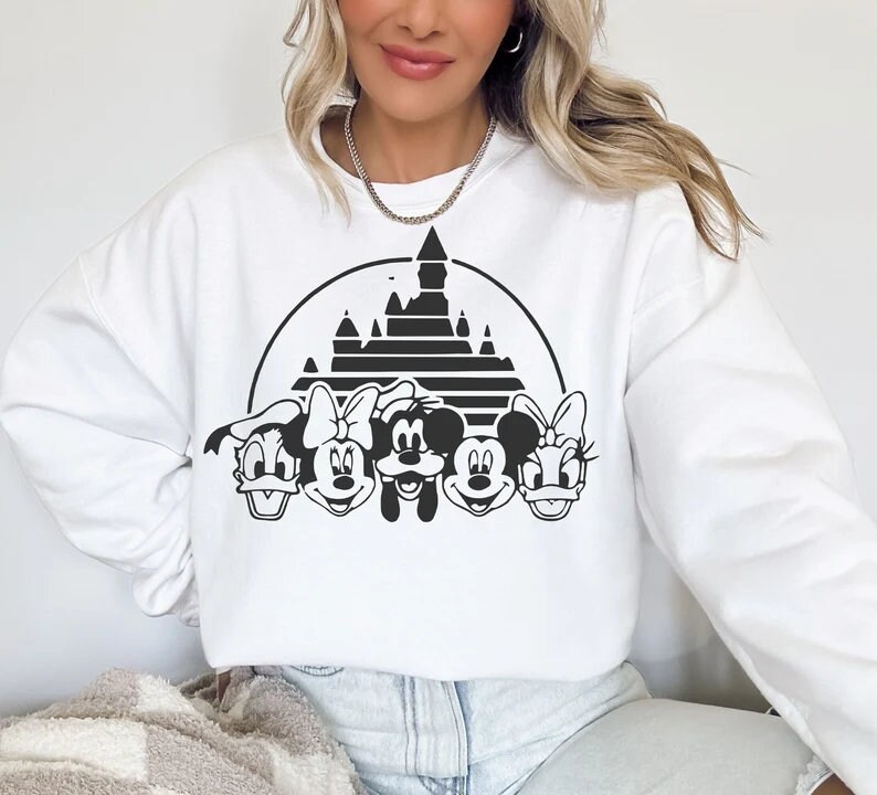 Mickey and Friends DTF Transfer, Minnie Heat Transfer, Magical Kingdom ...