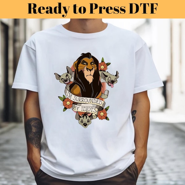 Dtf Transfers Lion - Etsy