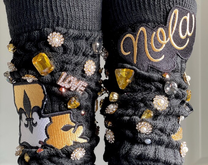 NOLA Love Glam Socks - Etsy