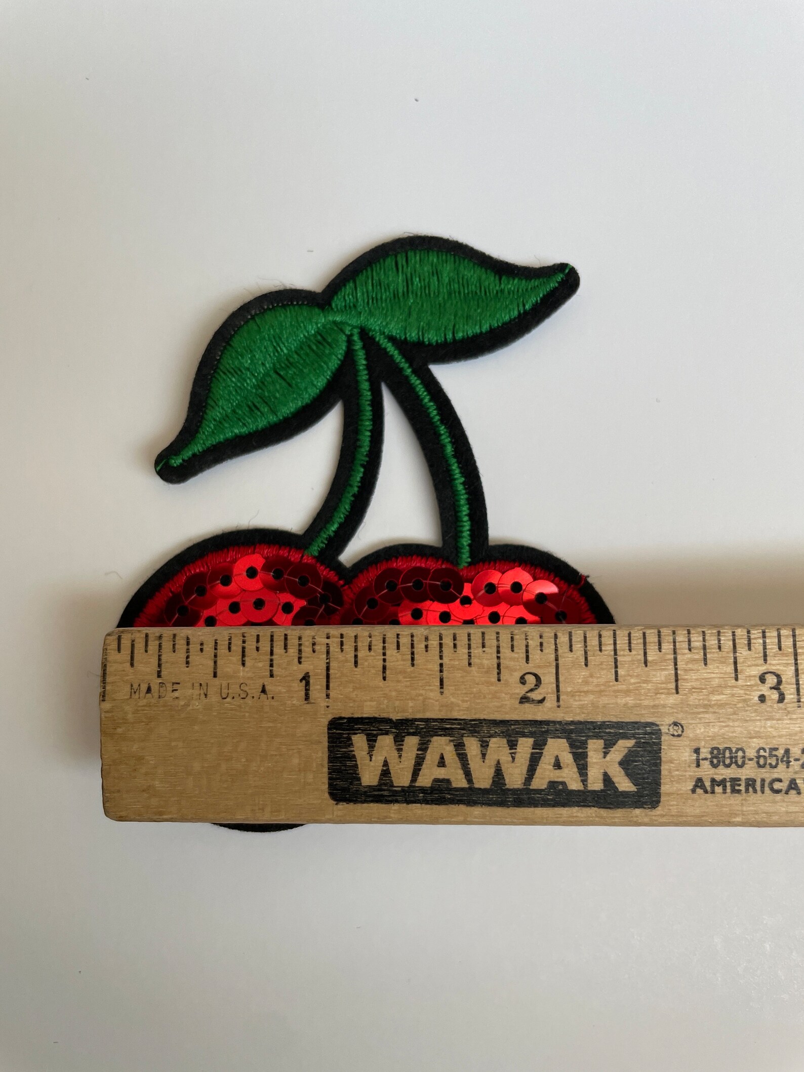 Cherry Sequin Patch - Etsy