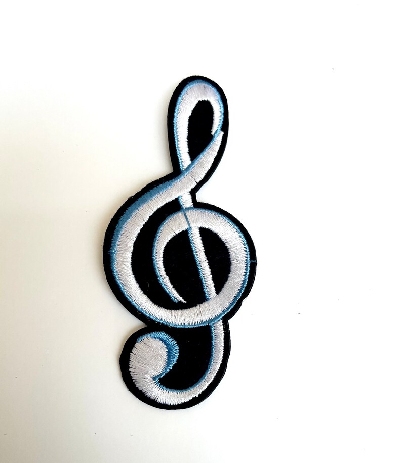 Treble Clef Patch - Etsy