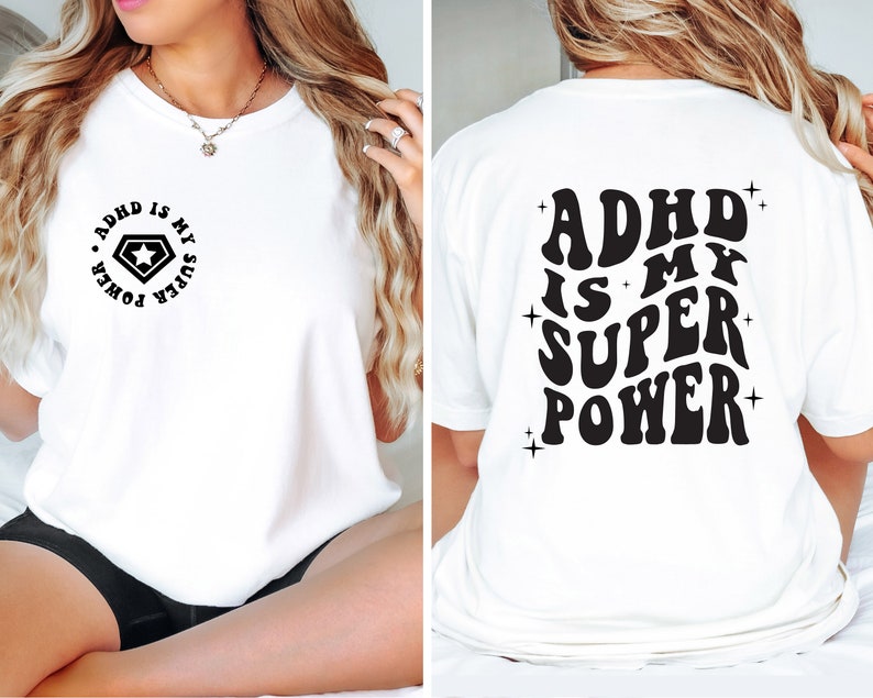 ADHD is My Superpower SVG Digital Download, Funny Svg, Motivational Svg ...