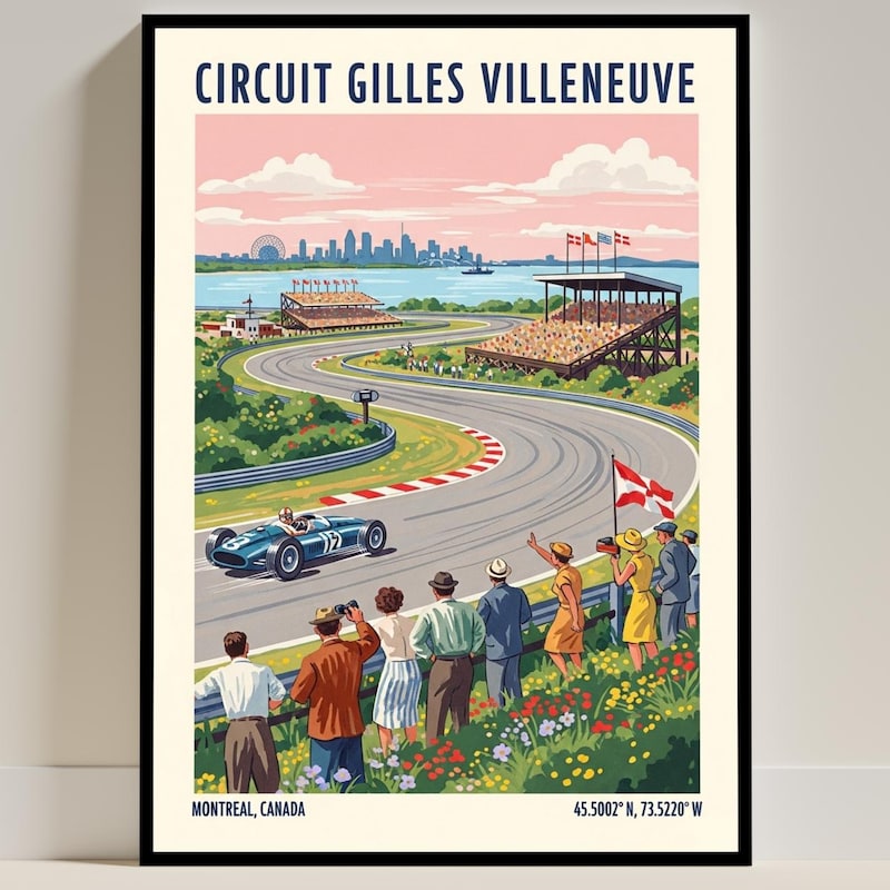 Vintage F1 Race Posters - Etsy