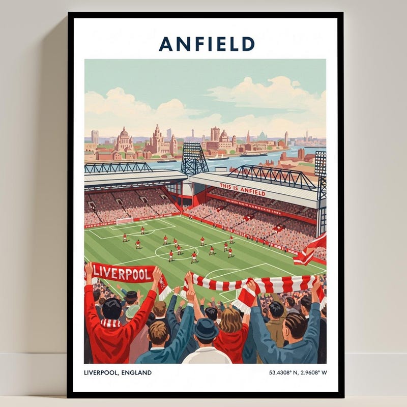 Vintage Liverpool Posters - Etsy