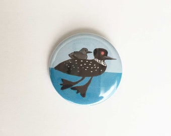 Loon Lapel Pin-cc106 Diver Bird Pins - Etsy