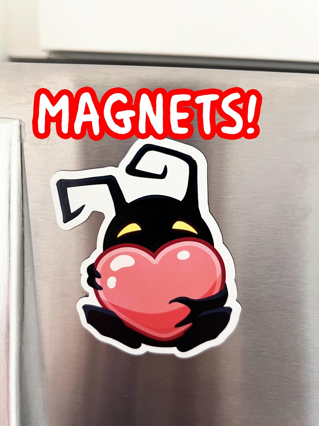 Heartless, Magnet,cute,kawaii,game Sticker,gaming,keyblade,kairi,water ...