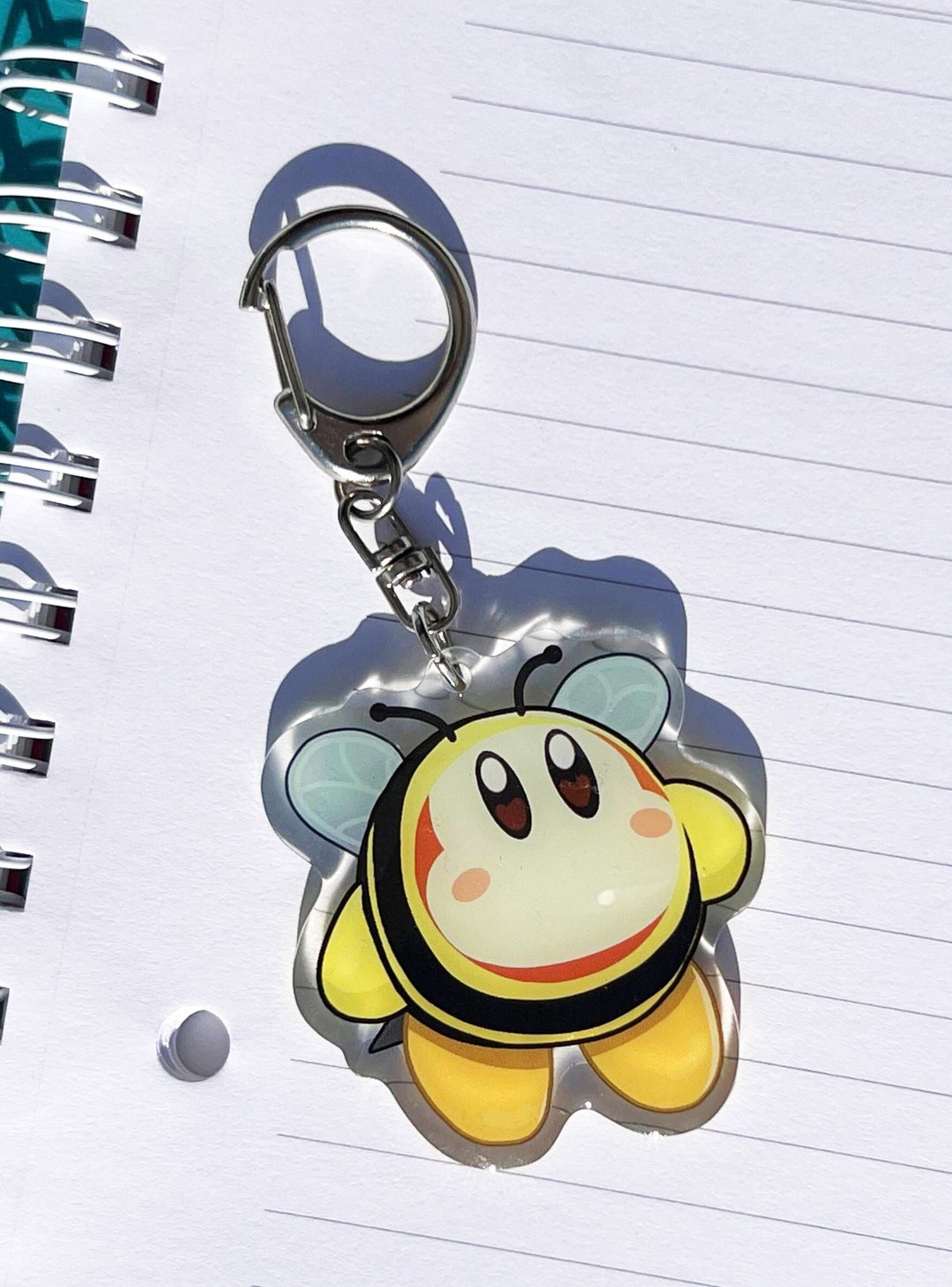 Dee Bee Keychain,waddledee,kirby,keychain,chibi, Kirby Keychain ...