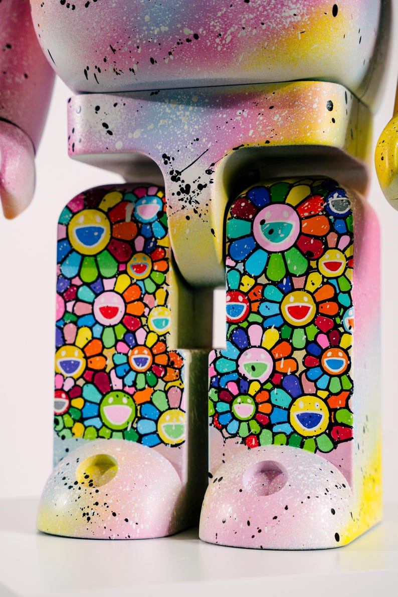 Xo Bear Takashi Murakami Bear - Etsy