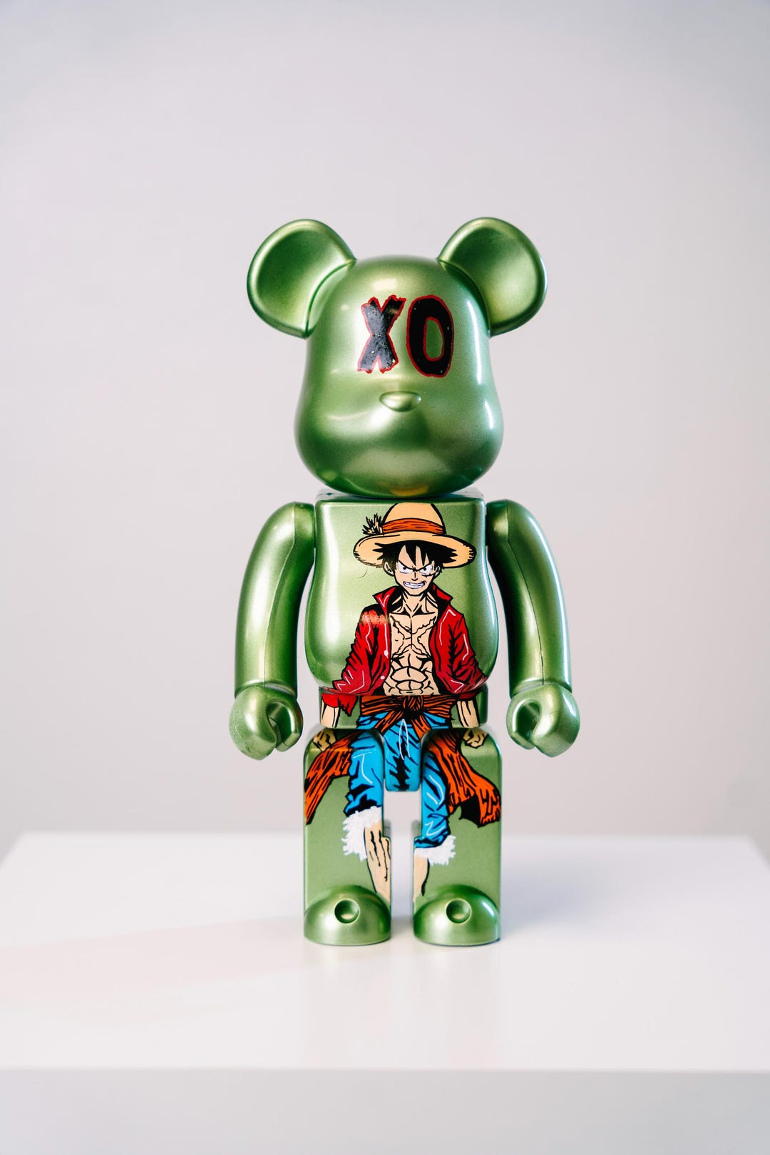 Luffy Anime 400% Xo Bear - Etsy