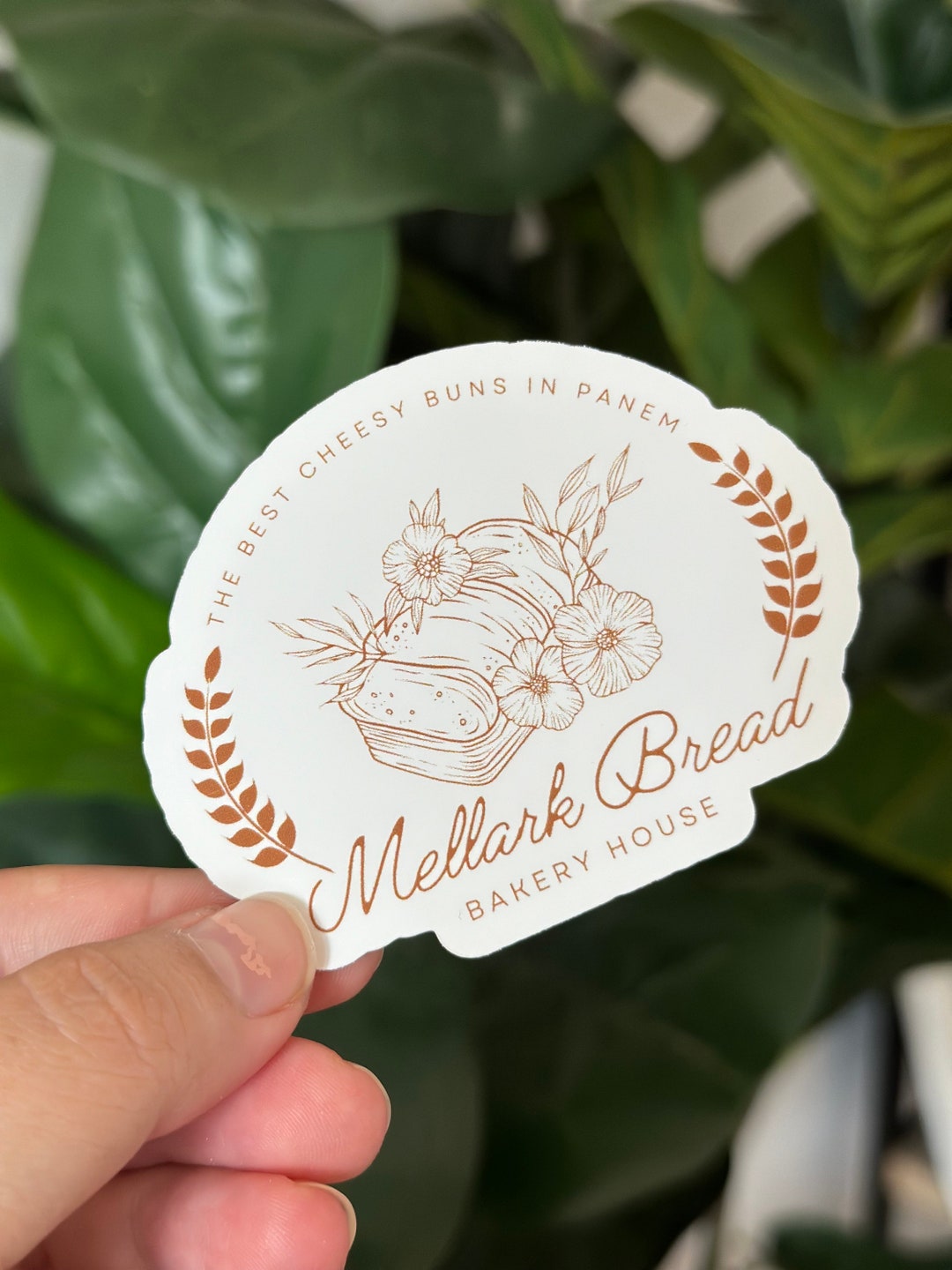 Mellark Bread Bakery Vinyl Sticker Hunger Games Suzanne Collins Peeta ...