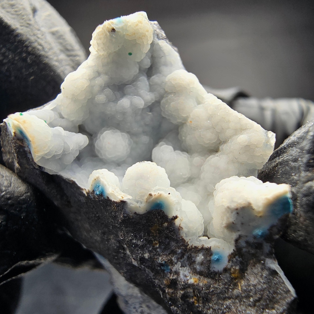 Rare Shattuckite Specimen Blue, Sphere Crystals Kaokoveld, Namibia ...