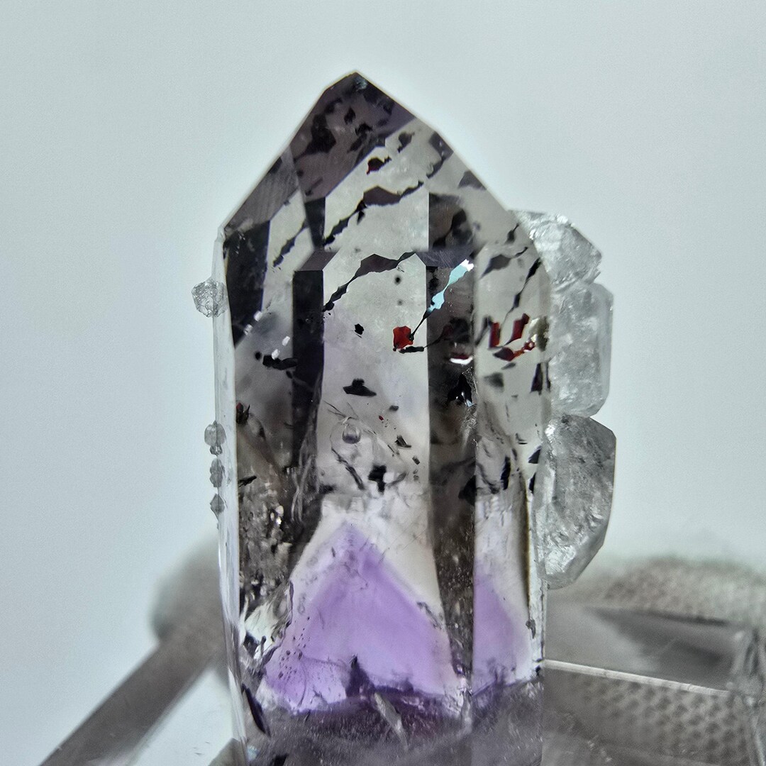 Harlequin Enhydro Amethyst With Analcim Streep Mine Goboboseb Namibia ...