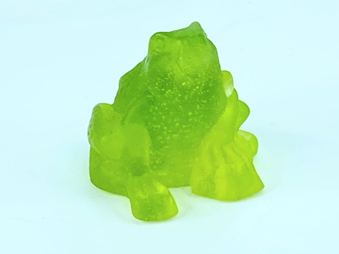 Daum Crystal Turquoise Tree Frog Collectible Figurine - Etsy