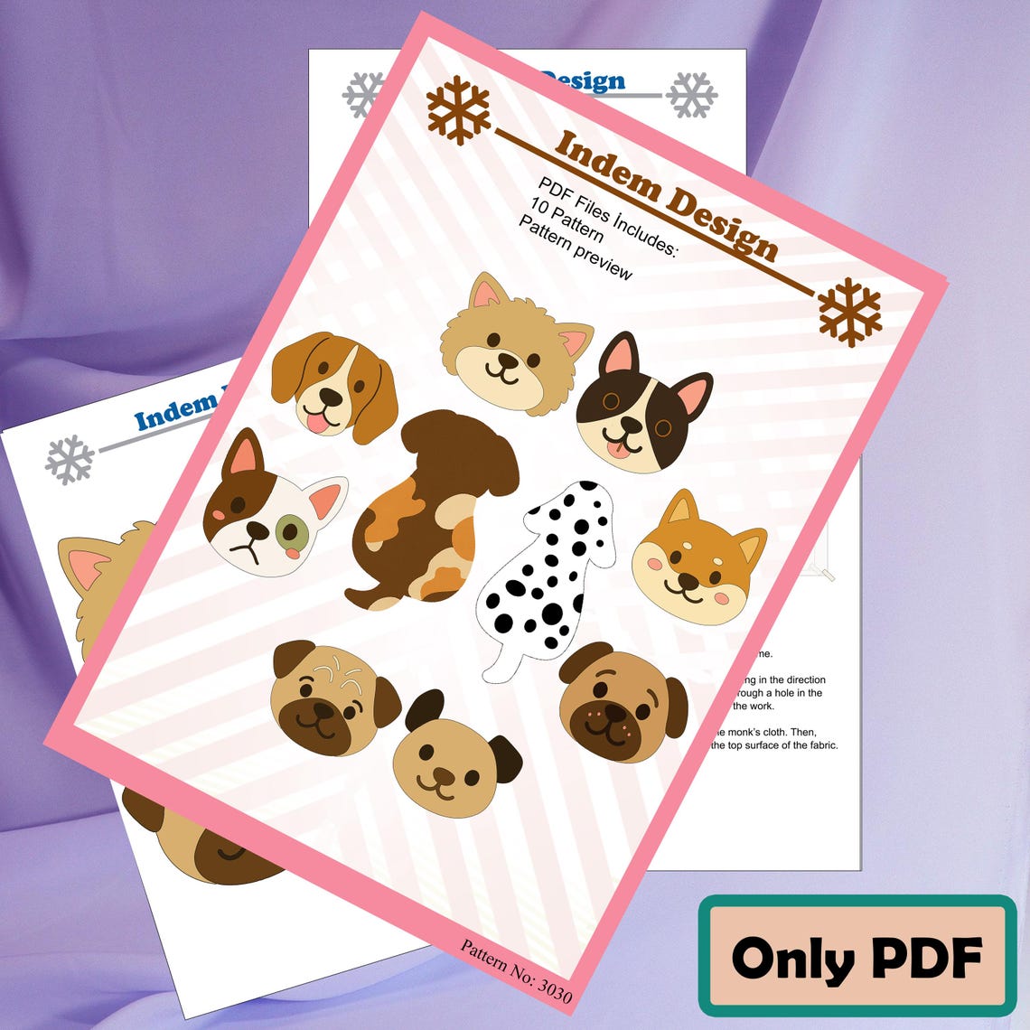 Punch Needle Coaster Patterns (10 Piece Printable PDF) - Etsy