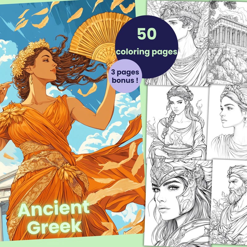 Goddess Coloring - Etsy