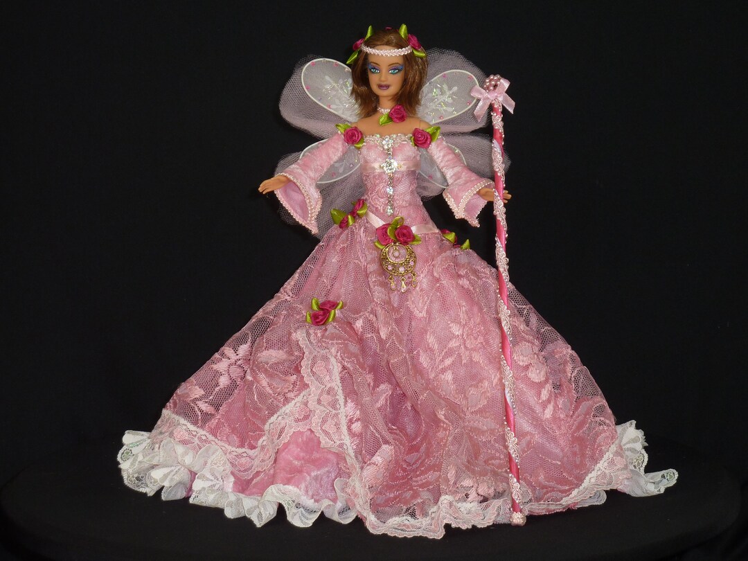 Beautiful Pink ~lilly Briarshine~ OOAK Barb Doll Makeover to Faerie ...