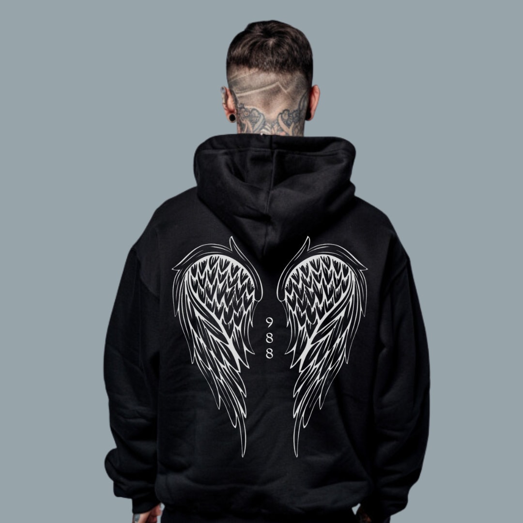 988 Suicide Prevention Awareness Hoodie Mental Health Hoodie Mental ...