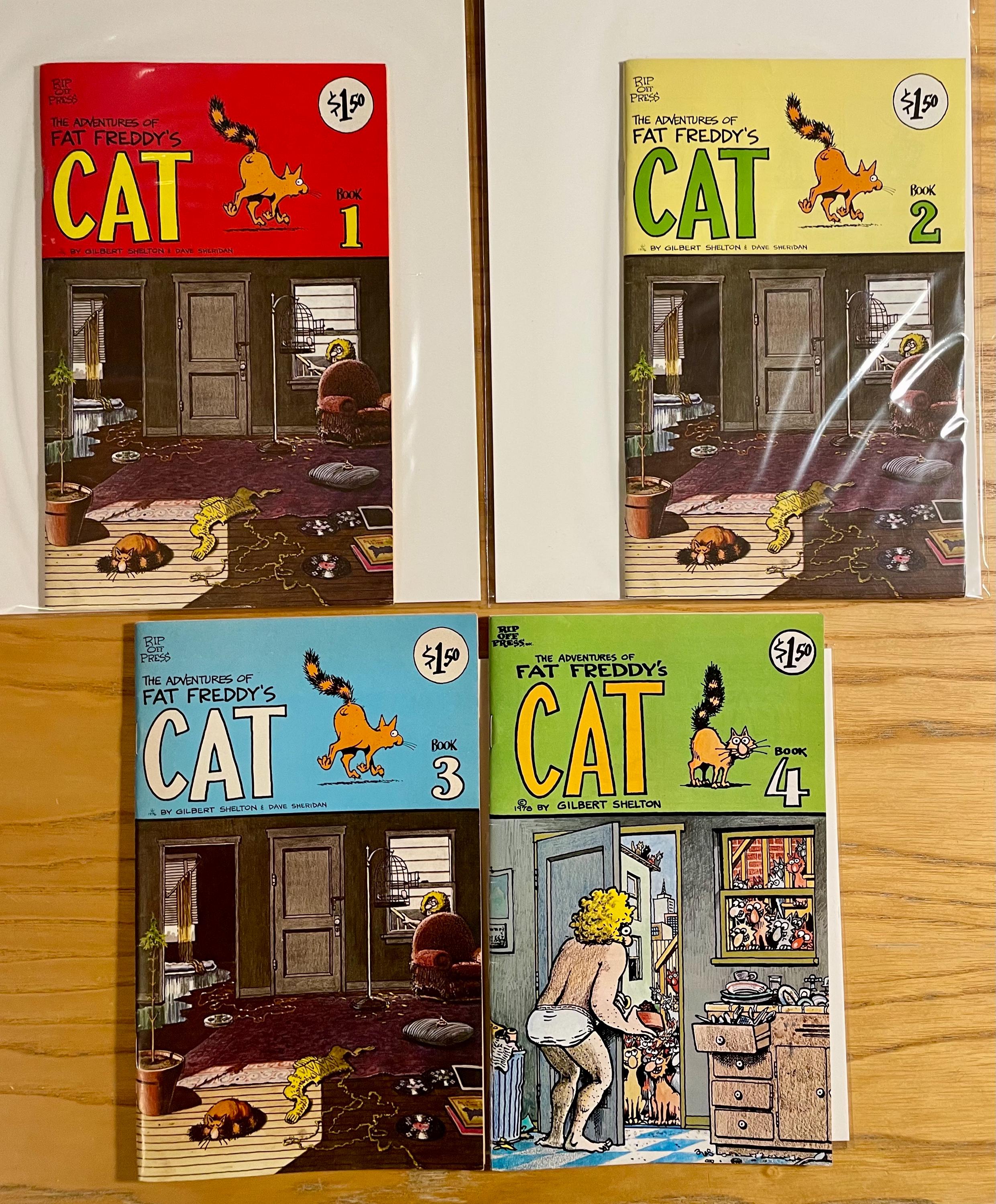 Fat Freddy's Cat Comics & Stories - Gilbert Shelton - Etsy