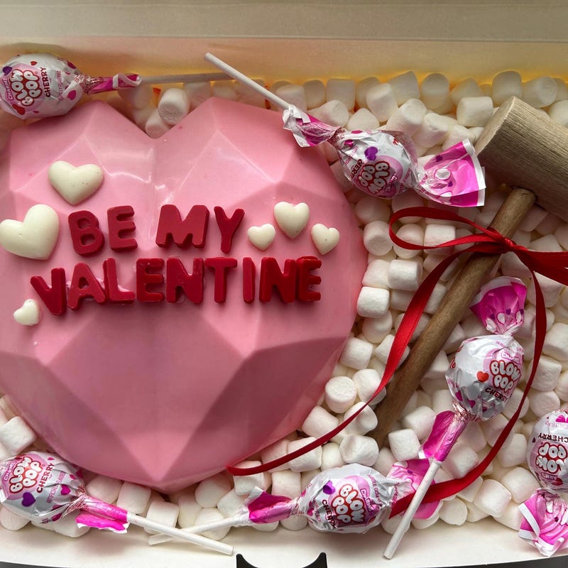 Breakable Chocolate Heart - Etsy Canada
