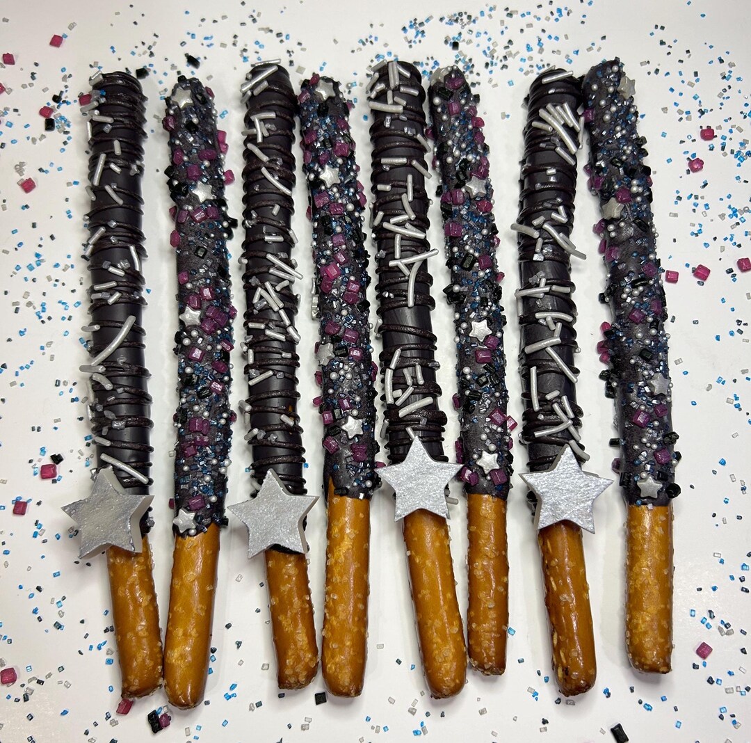 Starry Night Dessert Table Treats, Starry Night Birthday Treats, Starry ...