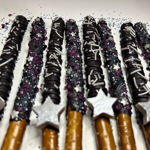 Starry Night Dessert Table Treats, Starry Night Birthday Treats, Starry ...