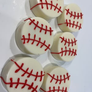 Baseball Chocolate Covered Oreos, Baseball Treats, Baseball Birthday ...