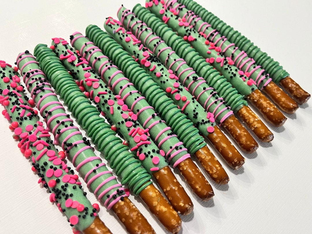 Mcraft Pretzels, Girls Minecraft Pretzels, Pink Minecraft Desserts ...