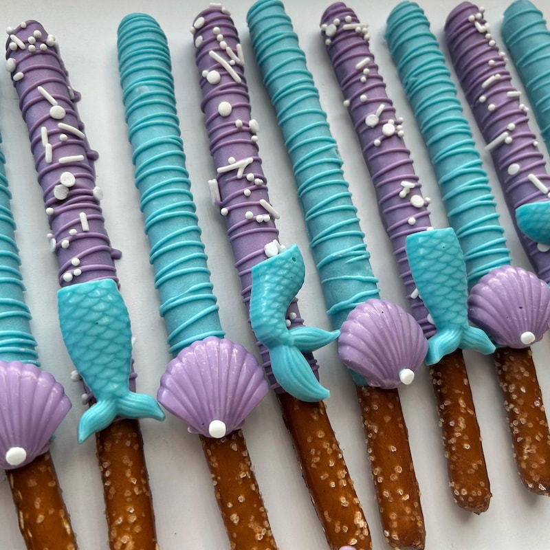 Mermaid Pretzel - Etsy