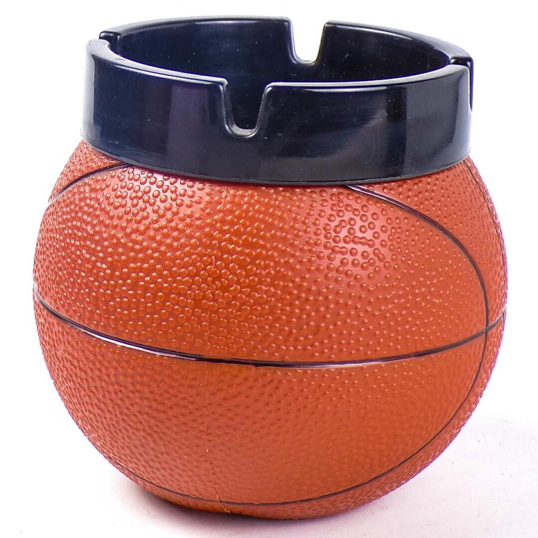 Vintage Basketball Shaped Sports Ashtray and Snuffer - Etsy