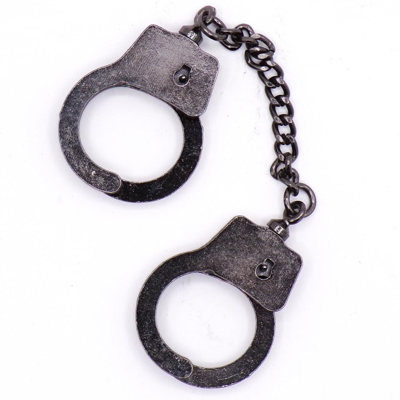Authentic Mini Handcuffs Replica Keychain - Etsy