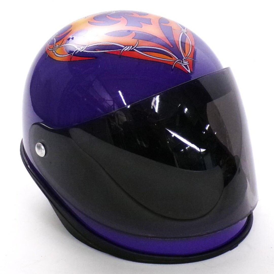 Purple Barbed Wire Heart Flaming Helmets Motorcycle Helmet Ashtray - Etsy